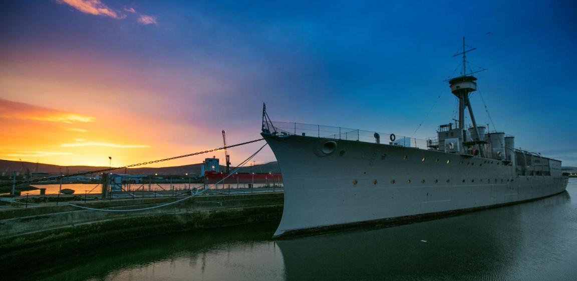 HMS Caroline - WWI Ship| NI Connections