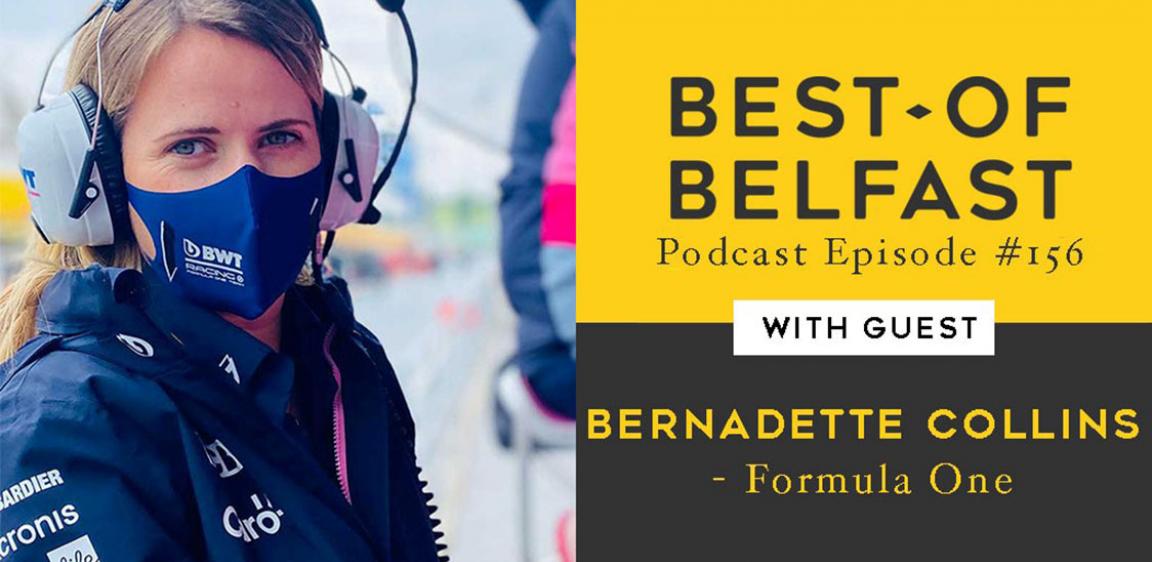 Podcast featuring Bernadette Collins - F1 Engineer | NI Connections